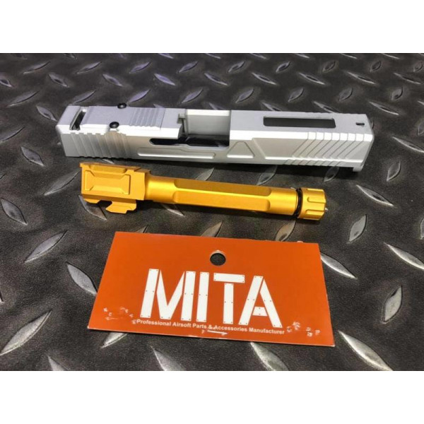 MITA VFC GLOCK G17 RMR版本 滑套組 銀色:BCS Airsoft 武器空間-生存遊戲專賣旗艦店