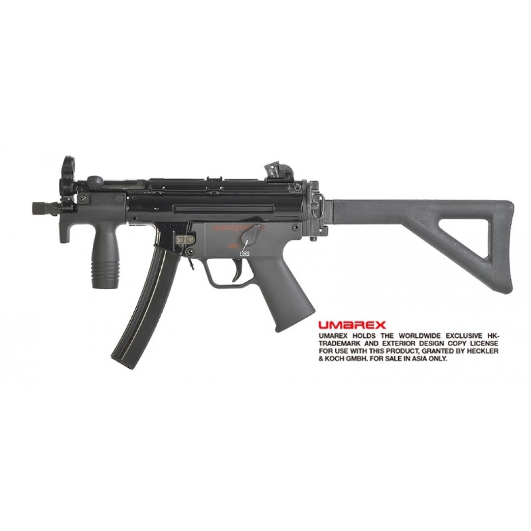 UMAREX/VFC MP5K PDW Gen2 6mm 氣動槍瓦斯長槍 黑色:BCS Airsoft 武器空間-生存遊戲專賣旗艦店