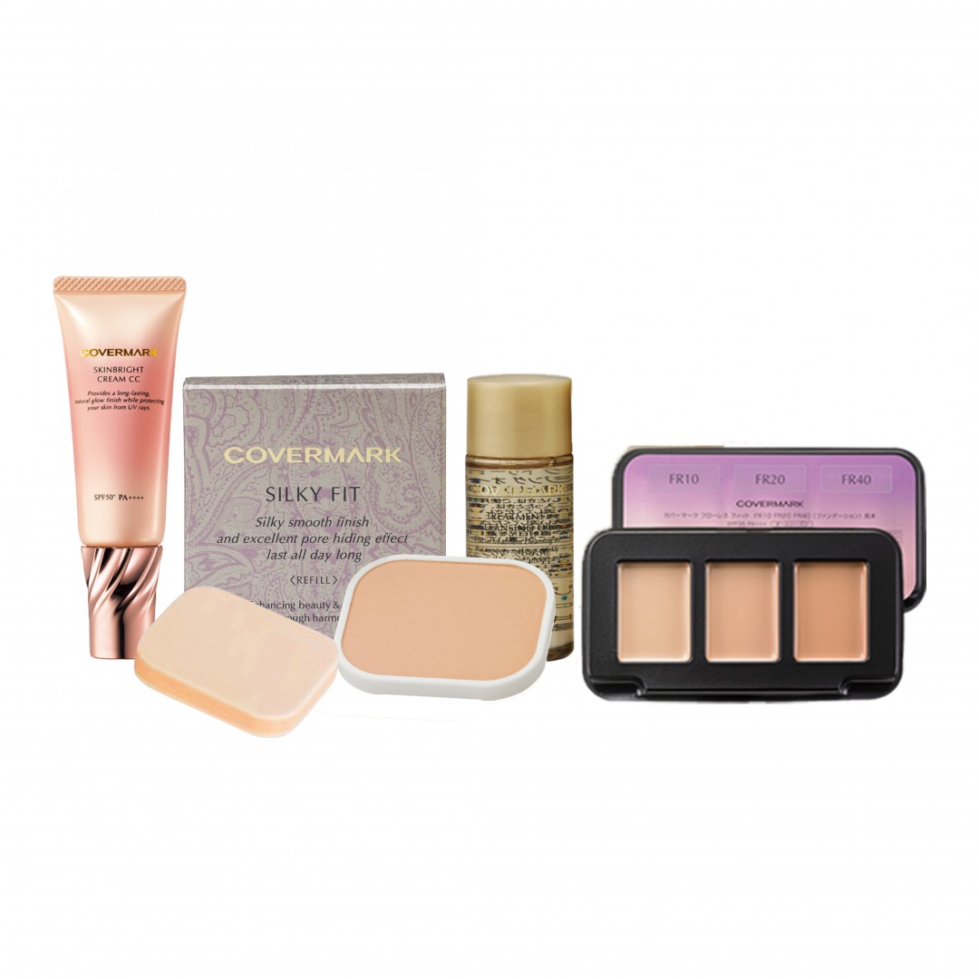 羽紗持妝特惠組:COVERMARK TW-日本粉底遮瑕專家